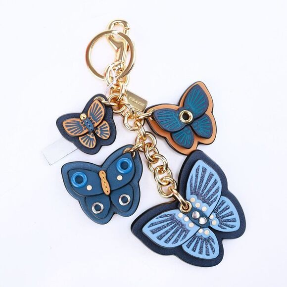 Coach | Accessories | Nwt Coach Butterfly Cluster Kecychain Bag Charm ...